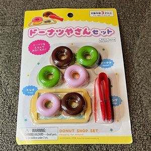 Daiso | Toys | Daiso Japan Donut Shop Play Set Pretend Play Food ...